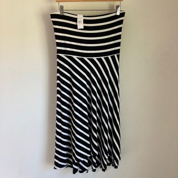 LOFT | Dresses | New Loft Womens Strapless Dress | Poshmark